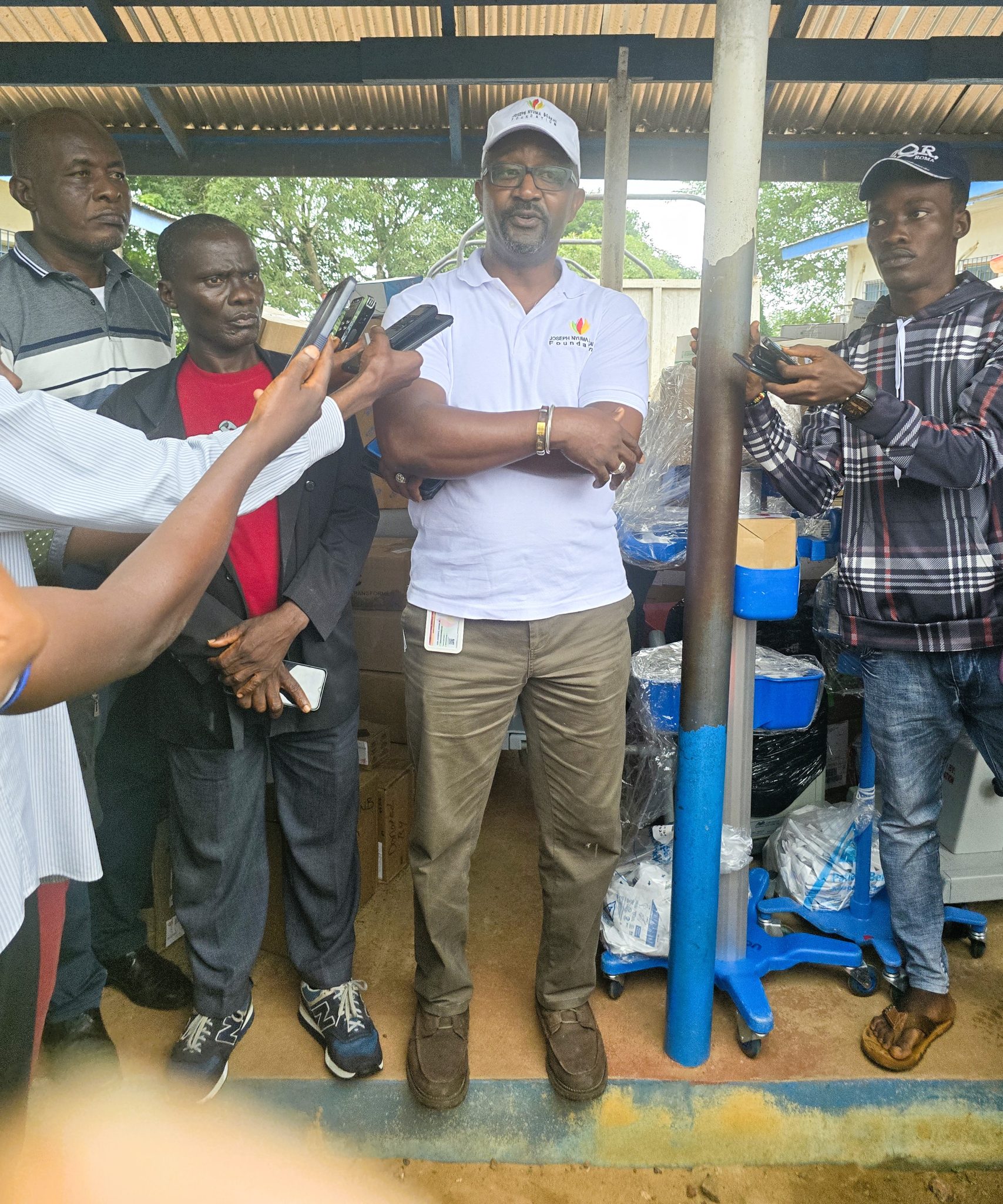 JNB Foundation donates US $90,000 worth of medical supplies to C.H ...