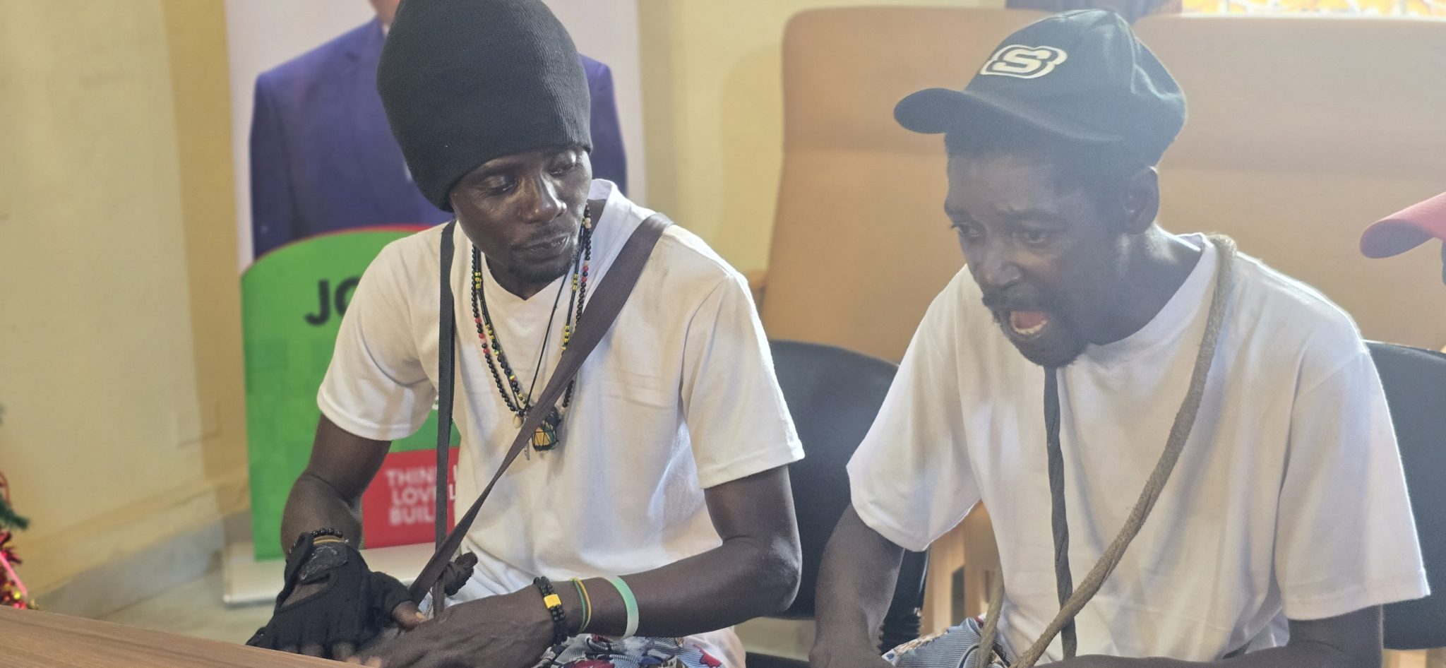 The Executive Director for JNB foundation, Hon. Jackson George offers ...