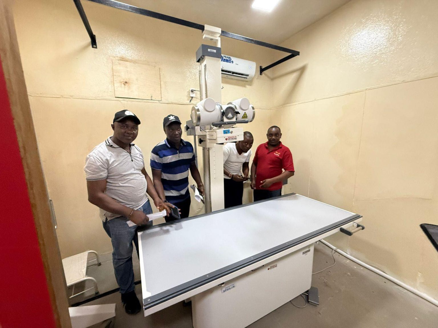 Installation Of Medical Equipment’s – Joseph Nyuma Boakai Foundation