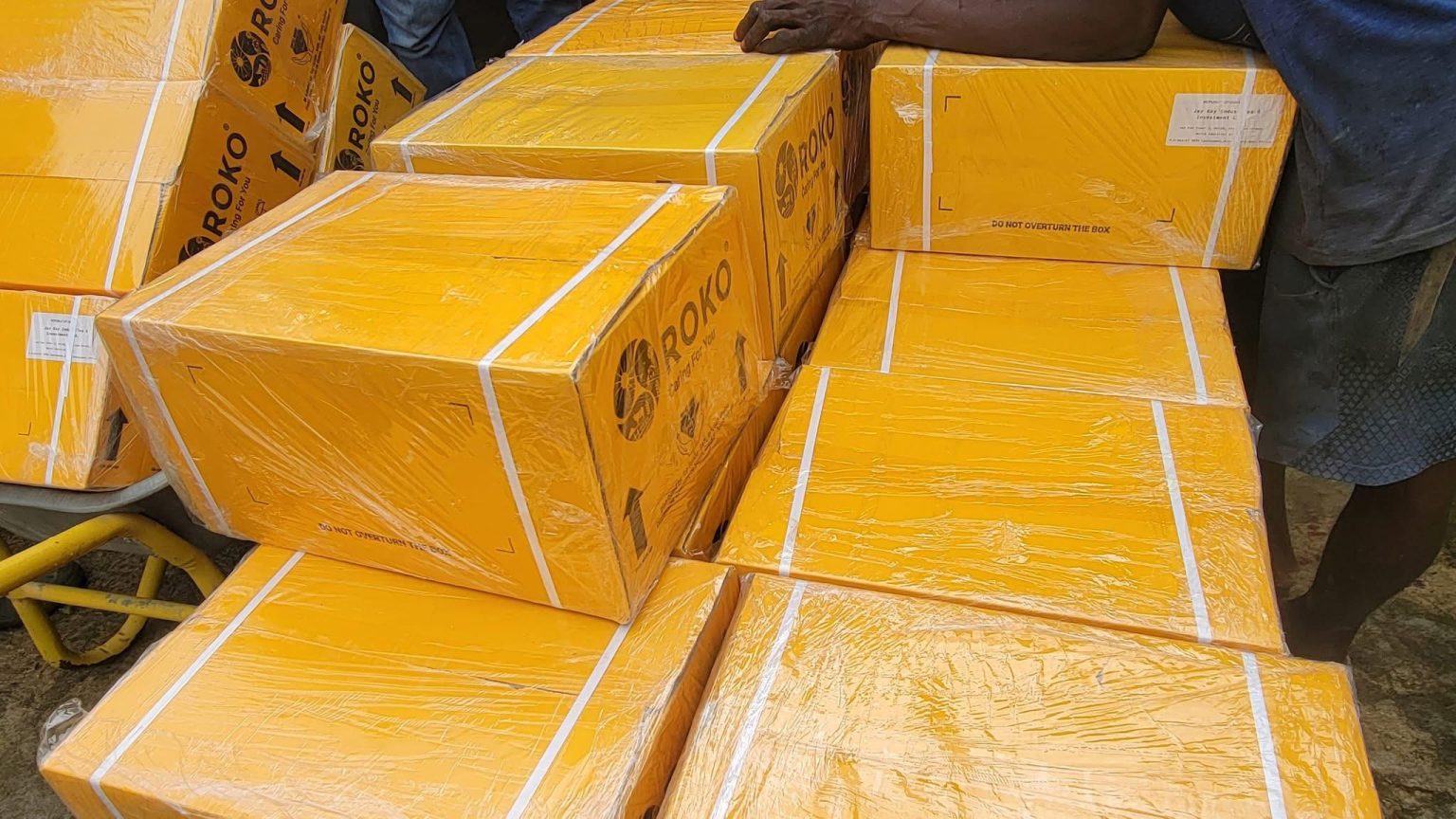 ROKO Urea fertilizer donated to the JNB Foundation by partners for ...